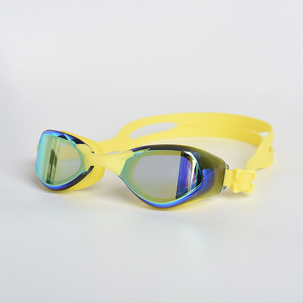 Double Straps HD Vision PC Lens Unisex Adult Training Swimming Goggles ...